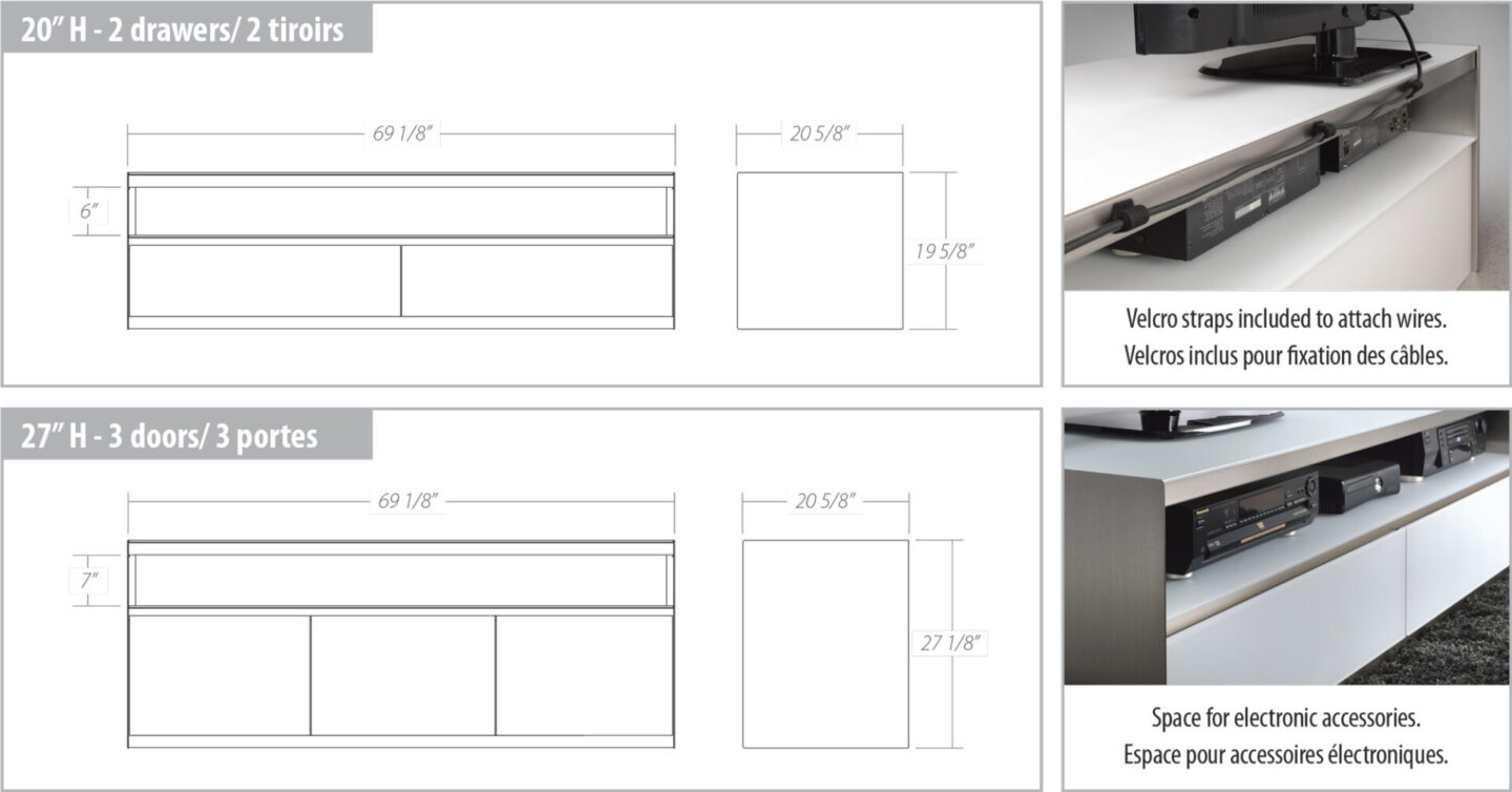 Media Console Absolute - Trica
