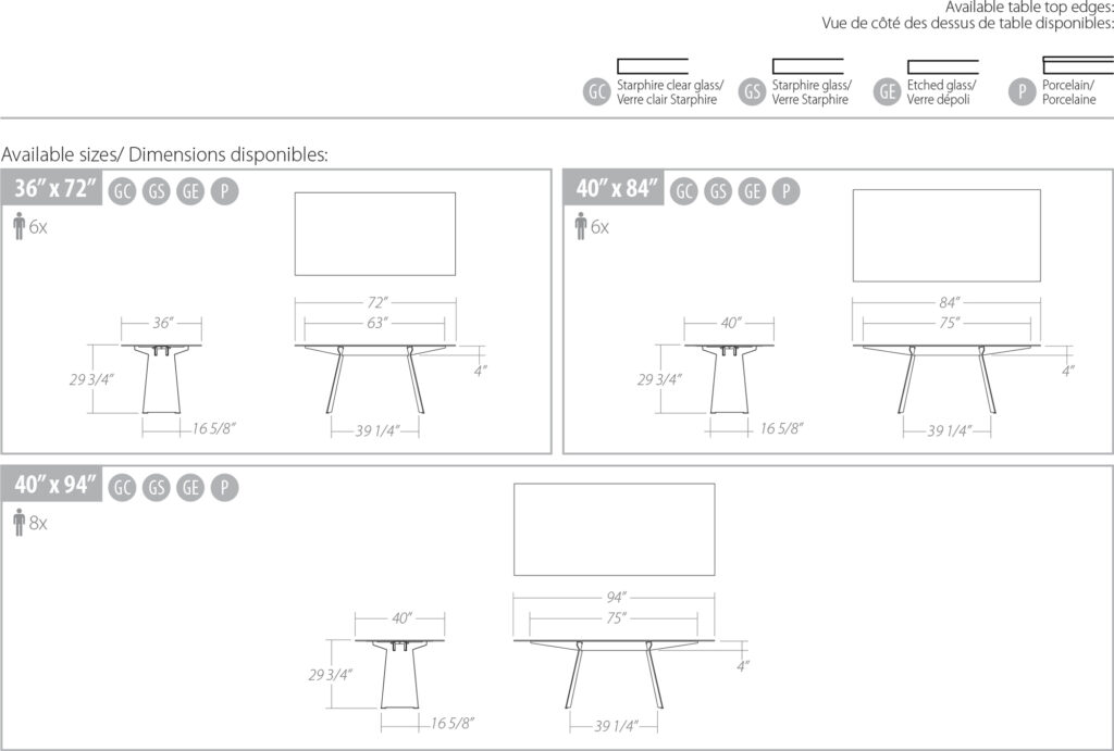 Tables Element - Trica