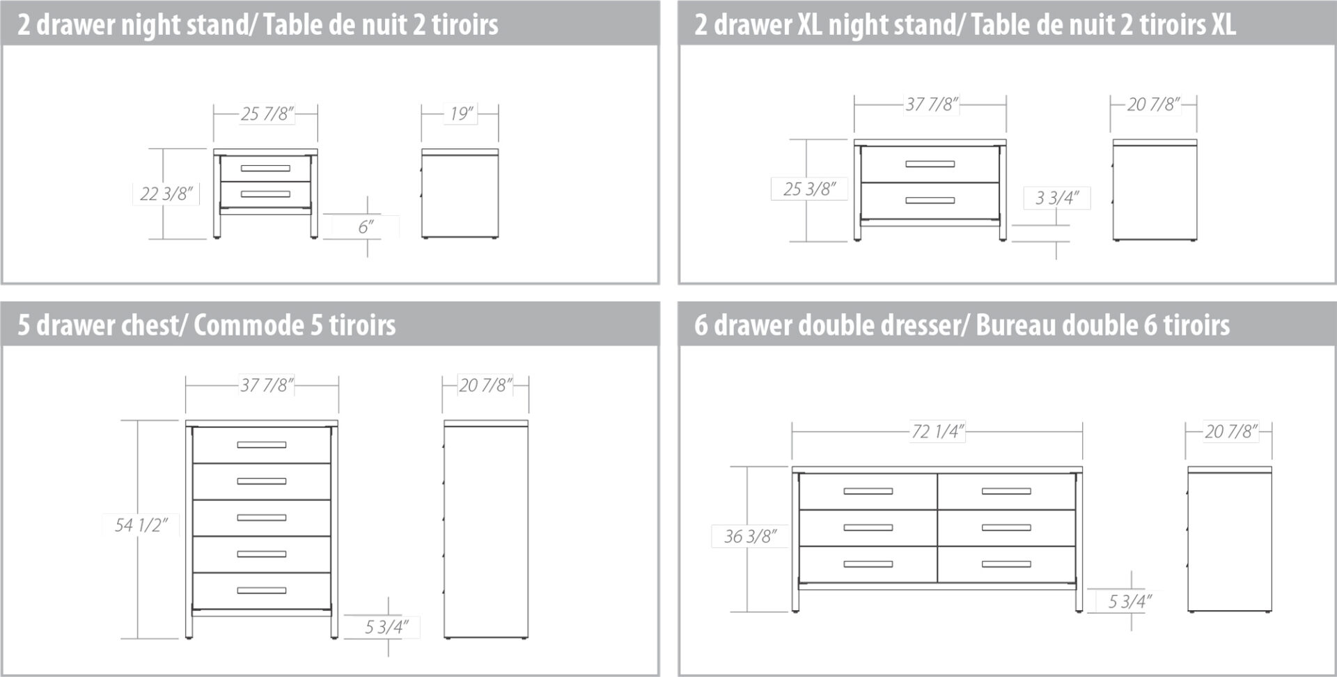 Bedroom Storage Form - Trica