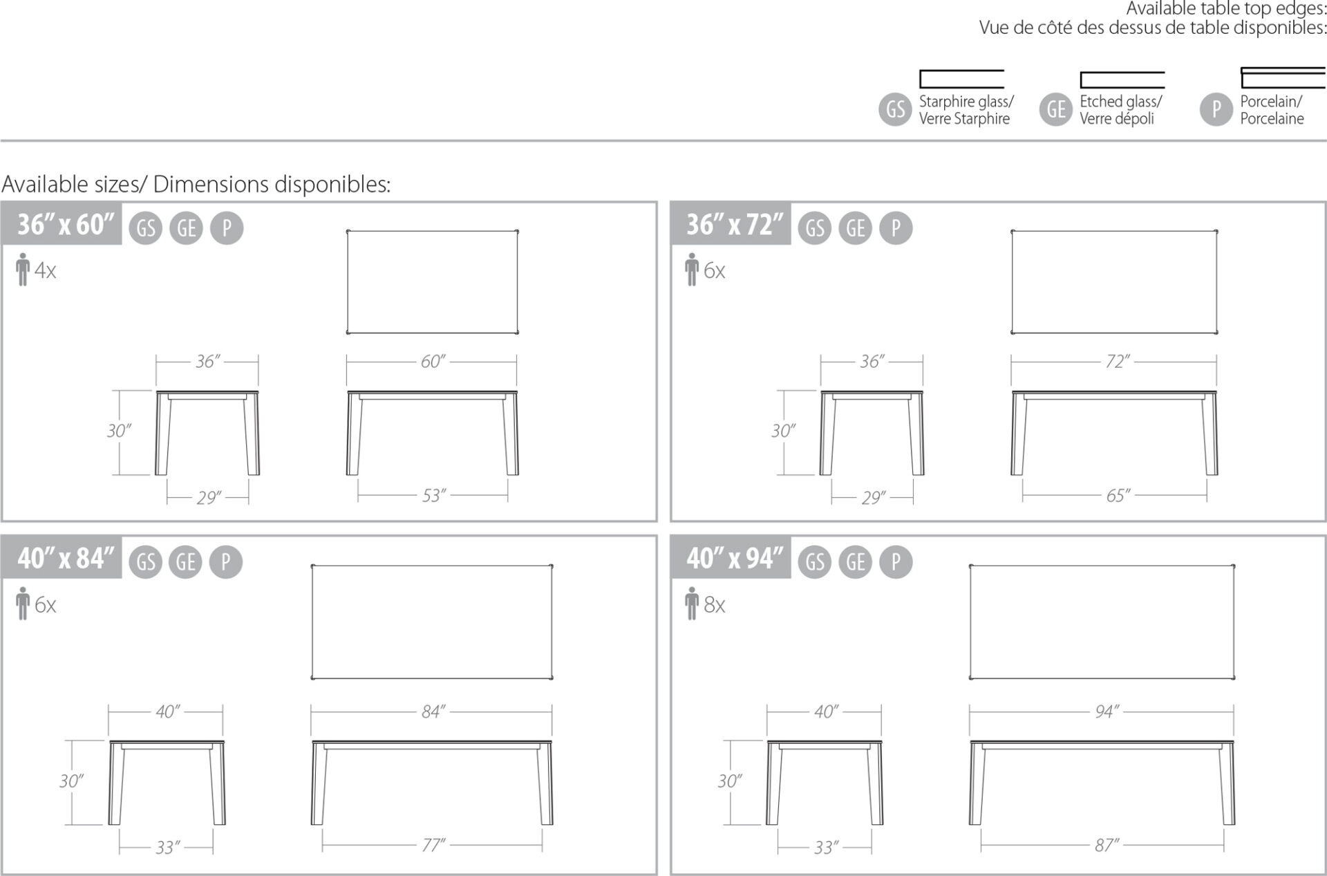 Tables Mystic - Trica