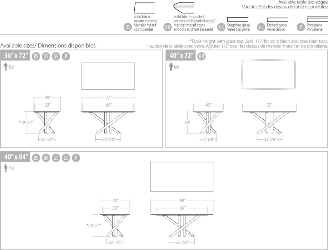 Tables Spirit - Trica